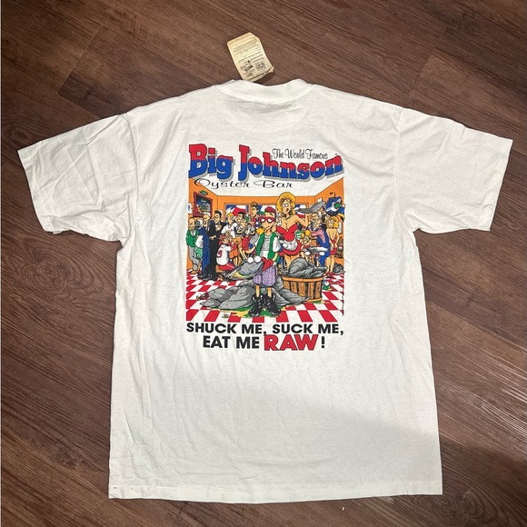 Big Johnson | Shirts | Big Johnson Oyster Bar Vintage Shirt 9s Nwt Ds ...